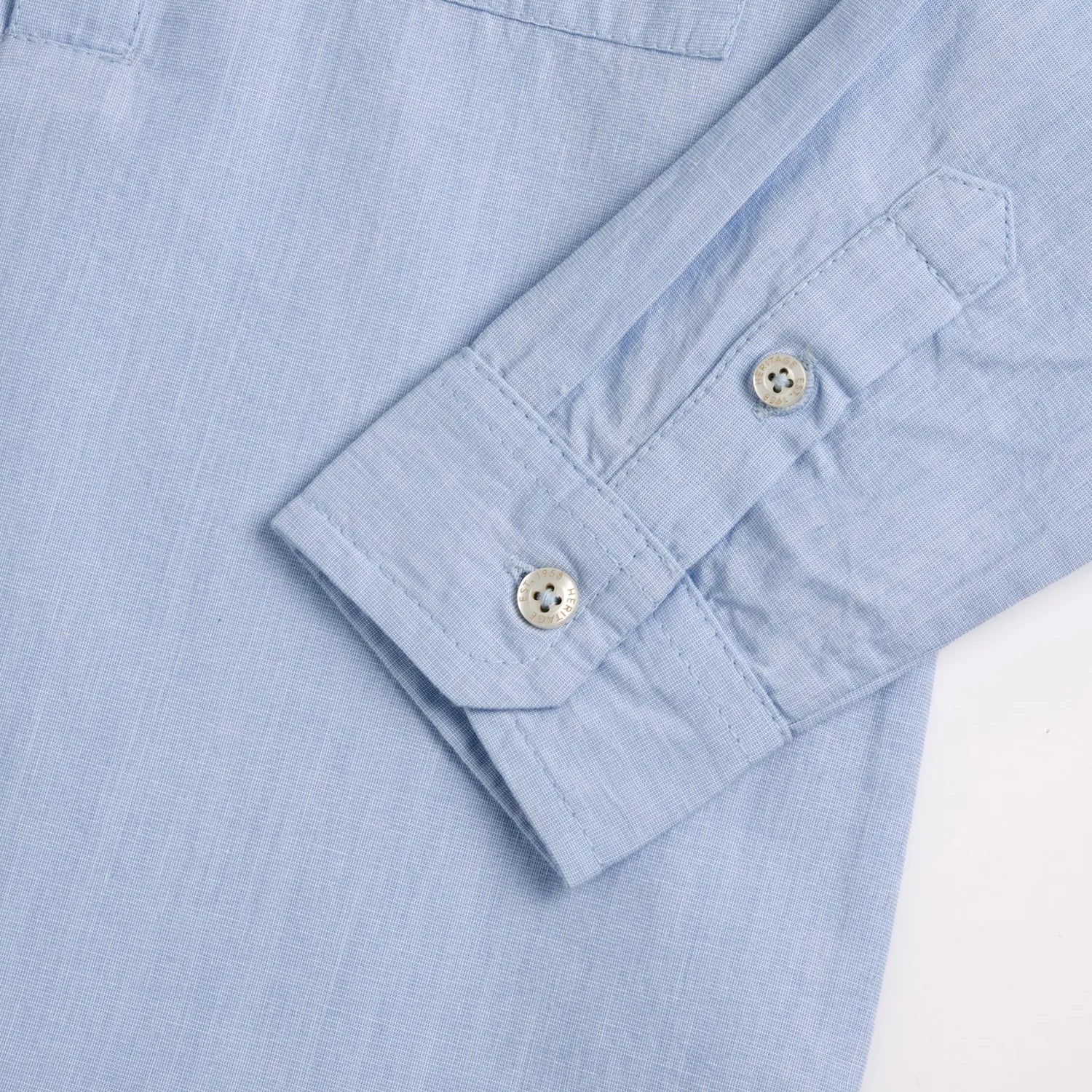 Chicco Boys Light Blue Solid Shirt - Top – Chicco India